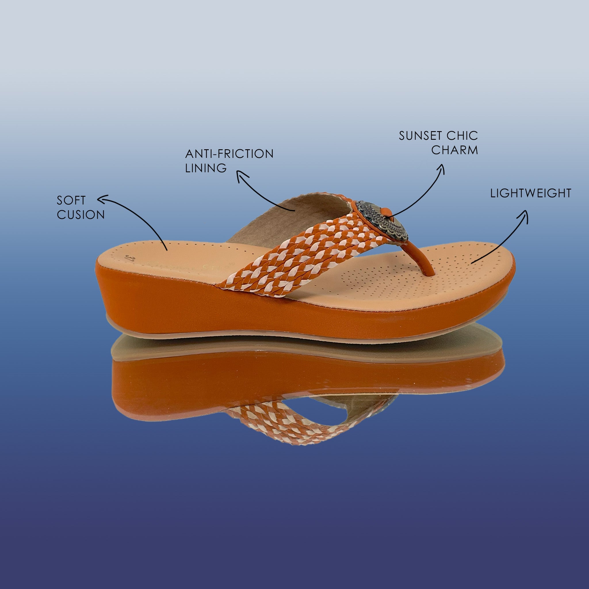 Tan woven cord platforms - GlobalStep – GlobalStep